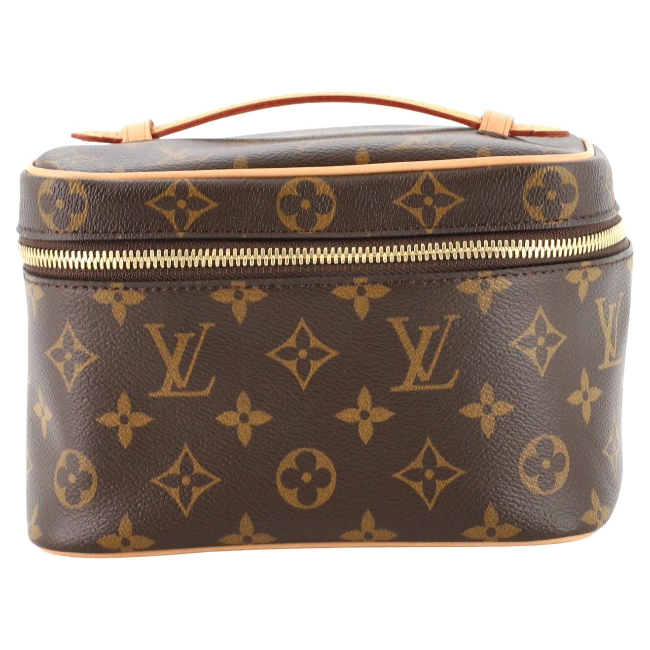 Louis Vuitton Nice Vanity Case Monogram Canvas Mini at 1stDibs