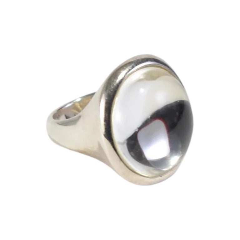 Crystal Dome Ring For Sale at 1stDibs