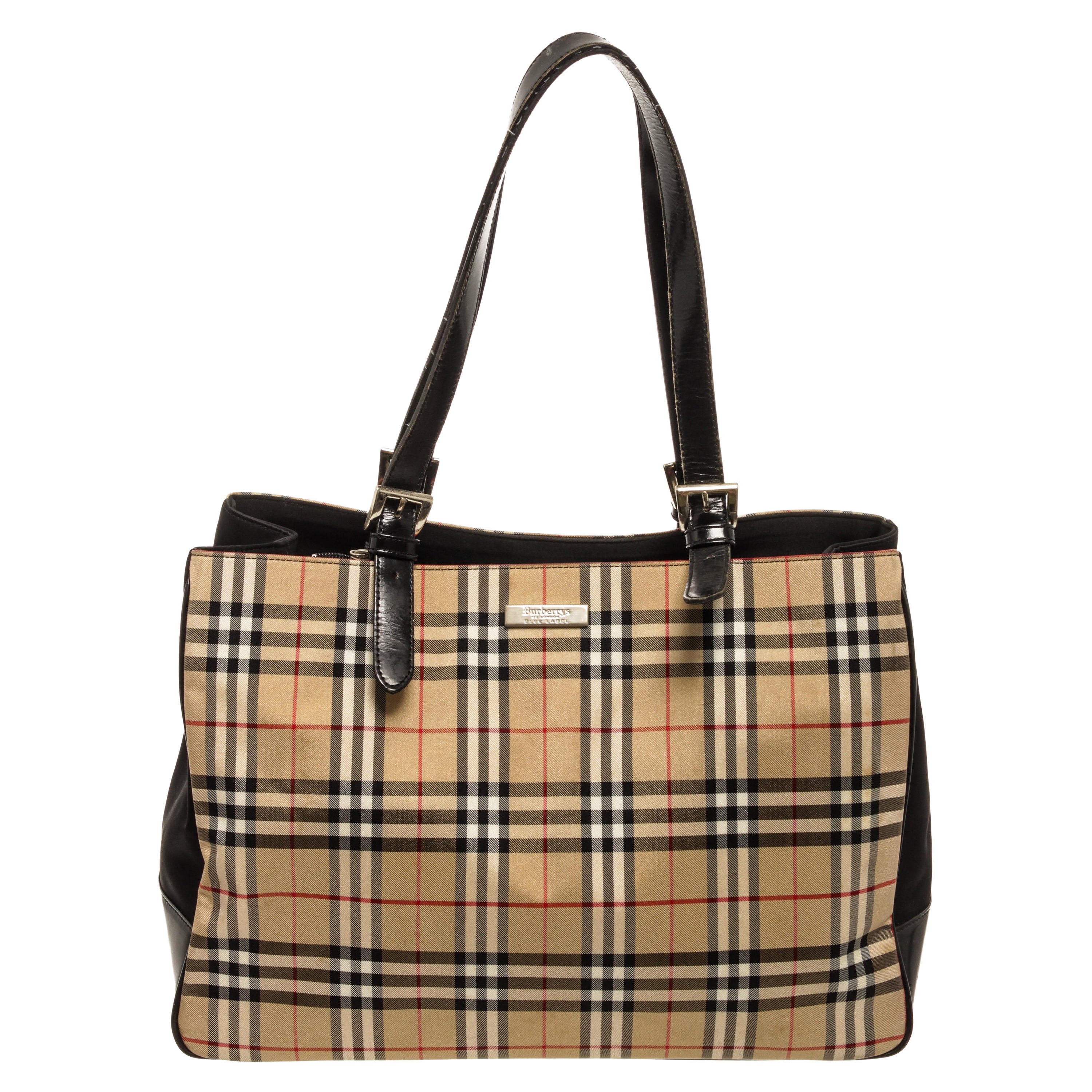 Burberry Leather Shoulder Bag at 1stDibs