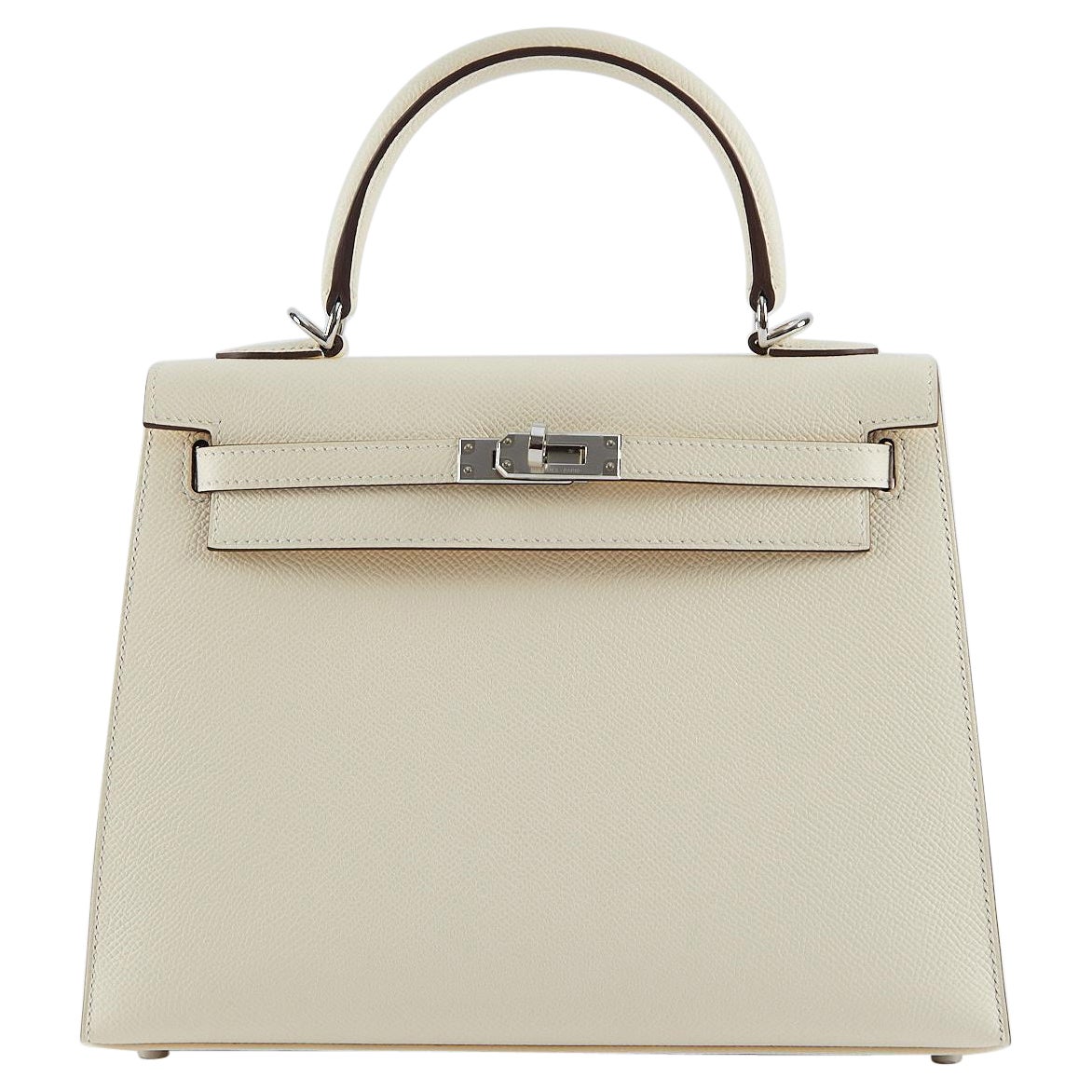 Hermes In The Loop Wink Glasses Case Nata / Magnolia Chevre Leather For ...