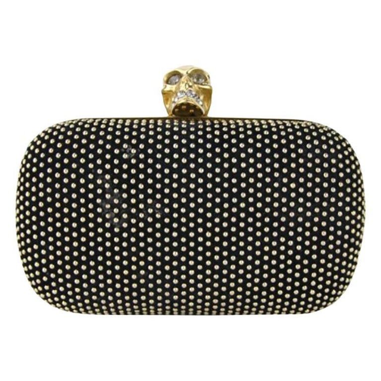 S/S 2000 Vintage Gianni Versace Embellished Python Clutch For Sale at ...