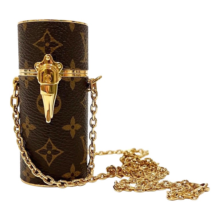 Louis Vuitton Monogram Lipstick Case On Chain For Sale at 1stDibs