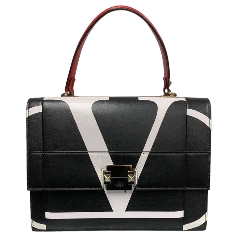 Valentino VLogo Top Handle Bag For Sale at 1stDibs