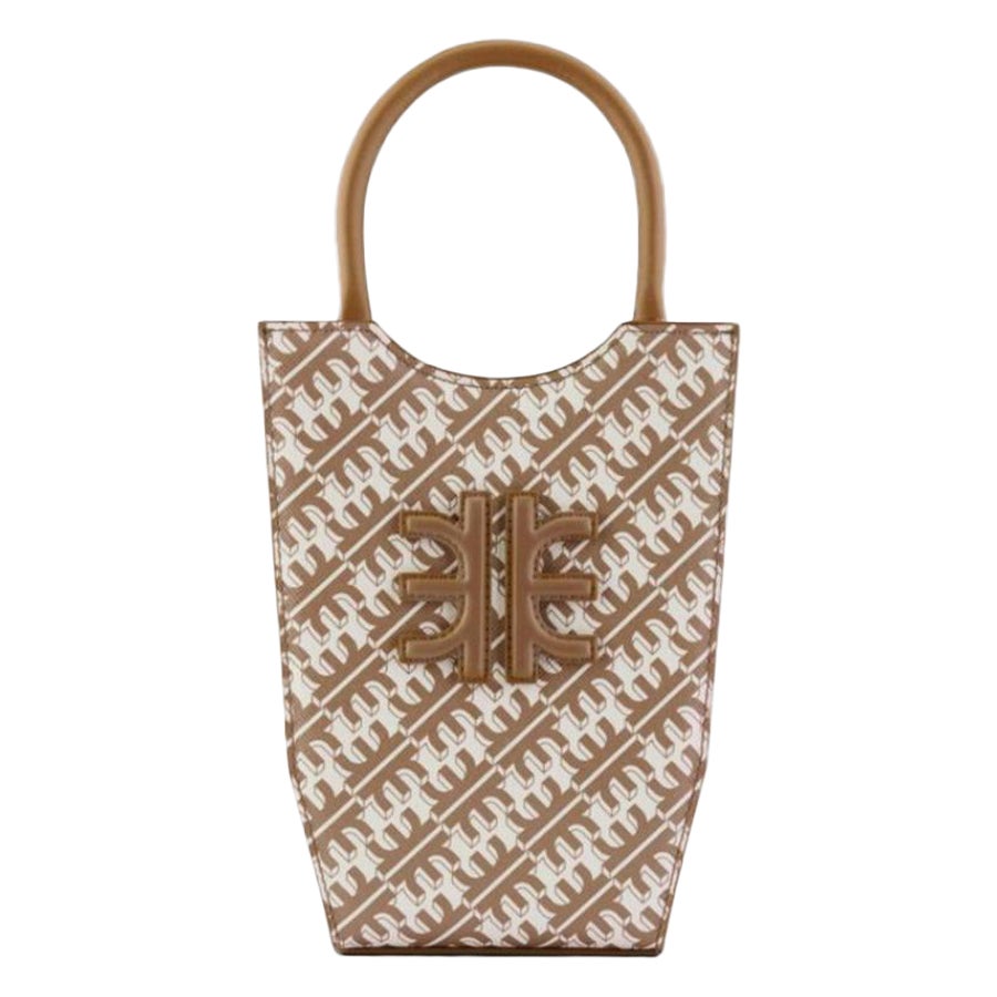 New JW PEI Brown FEI Monogram Phone Bag Crossbody Bag For Sale at 1stDibs