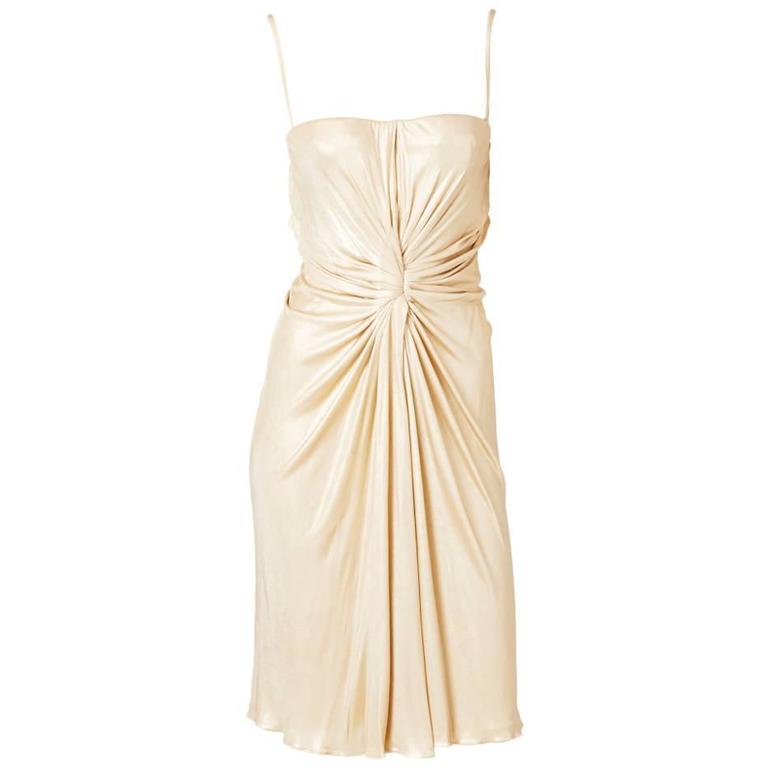 Christian Dior Draped Cocktail Dress at 1stDibs