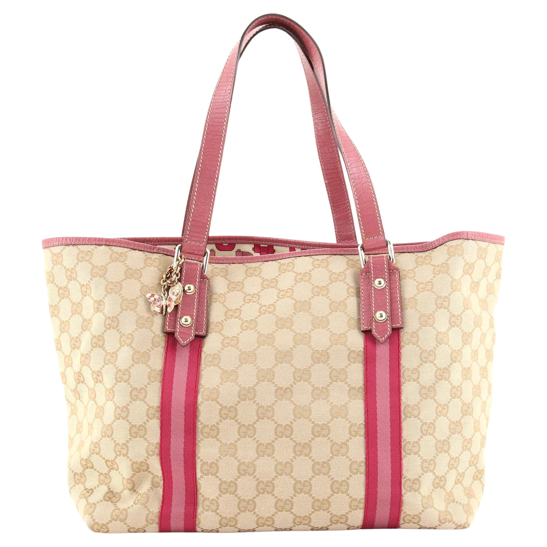 Gucci Jolicoeur Tote GG Canvas Large For Sale at 1stDibs