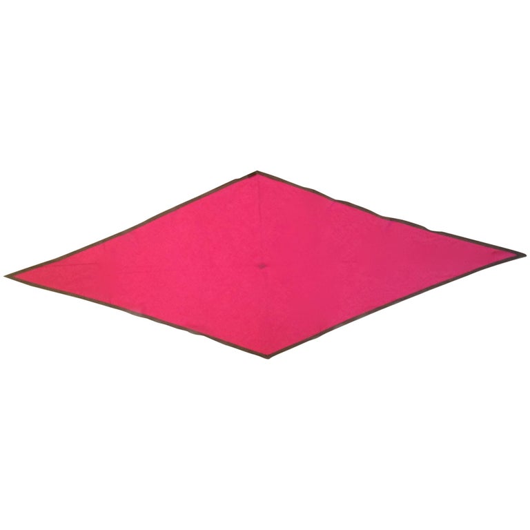 New Hermes Diamond Shaped Scarf - 100% Cotton For Sale at 1stDibs ...