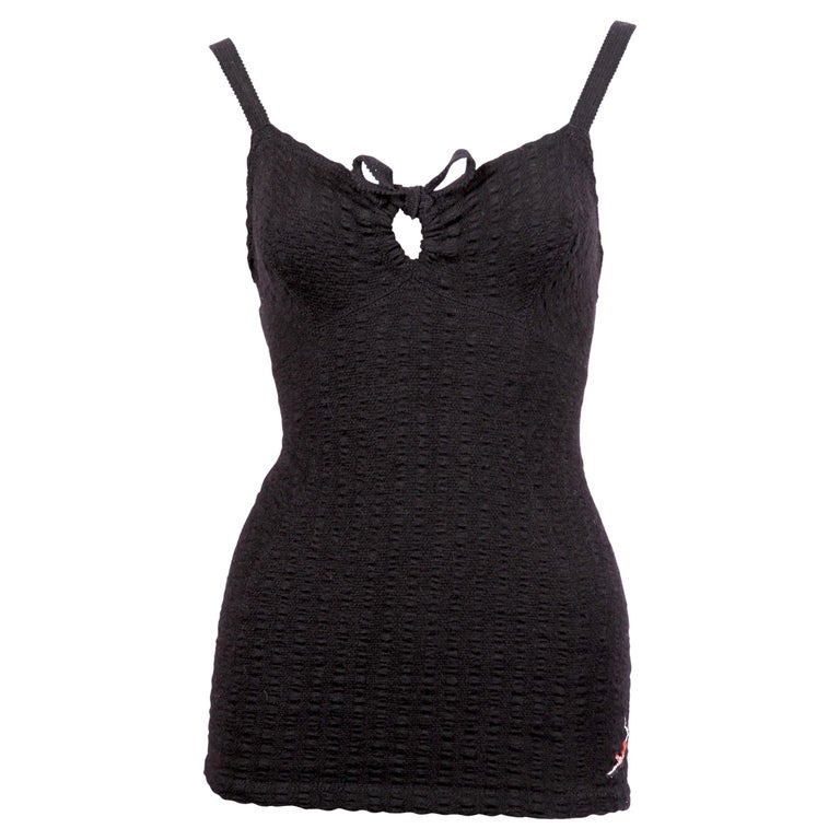 1930's JANTZEN wool bathing suit with cut outs For Sale at 1stDibs