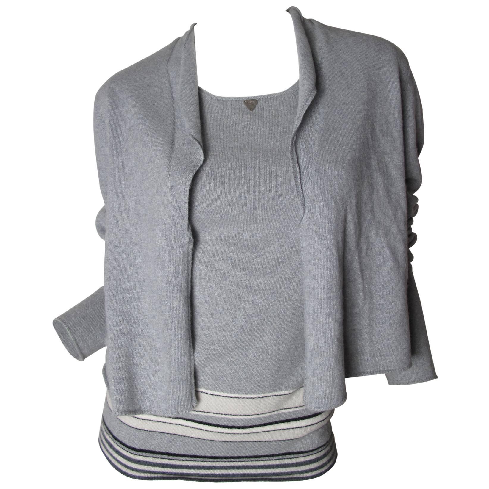 Chanel Cashmere Twin Set at 1stDibs | chanel twin set