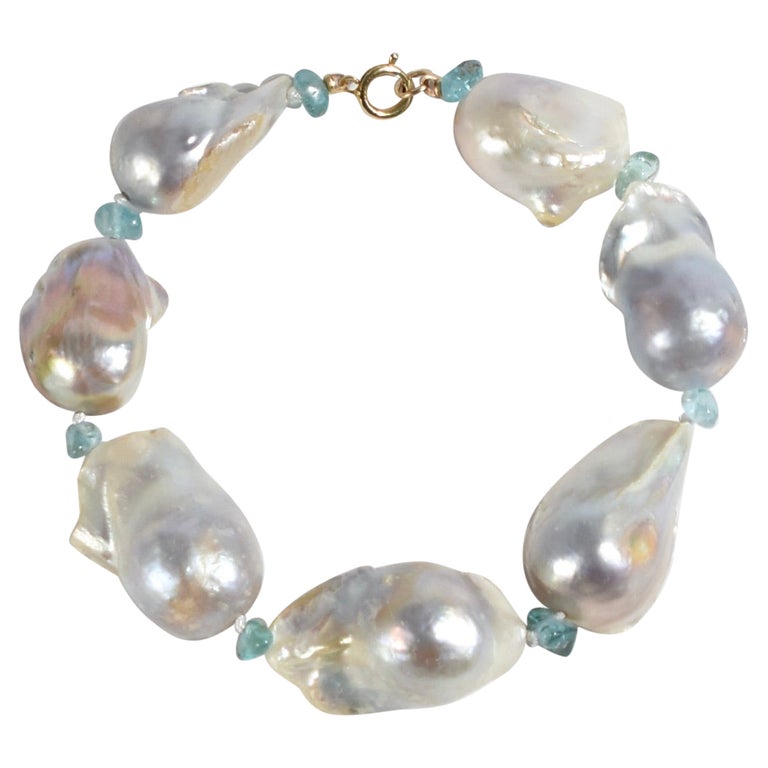 Baroque Pearl Bracelet For Sale at 1stDibs