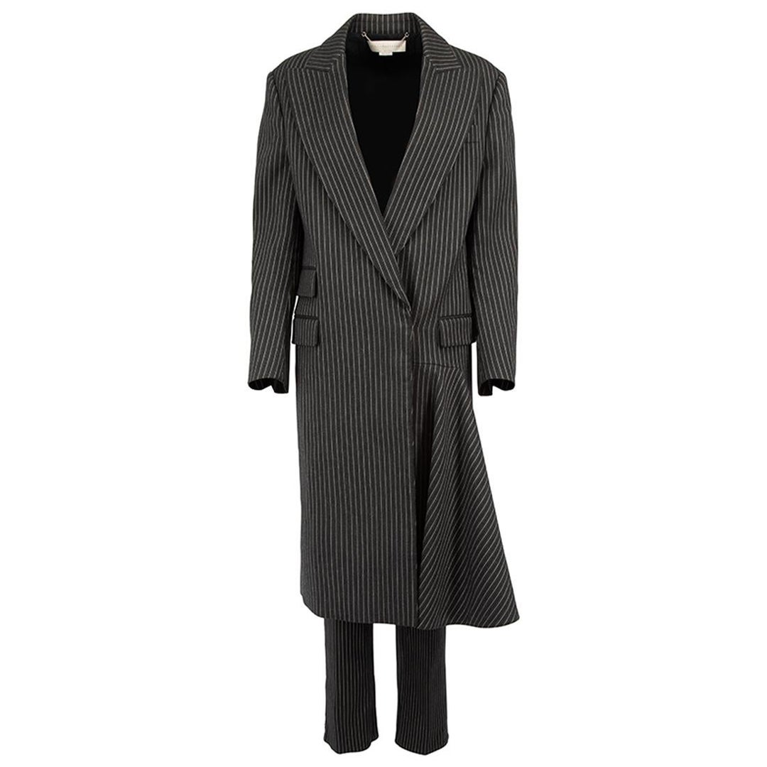 Vintage SS1995 Periwinkle Tweed Skirt Suit Size L For Sale at 1stDibs