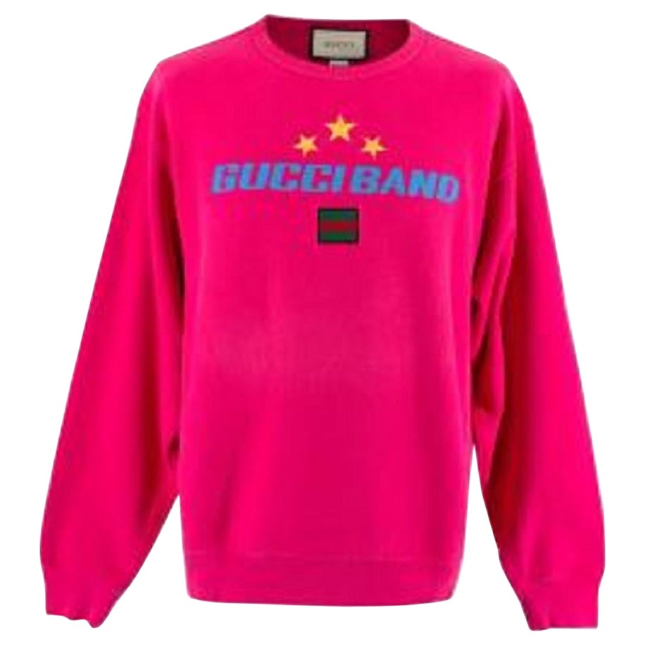Pink Gucci Band Pink Jumper For Sale at 1stDibs