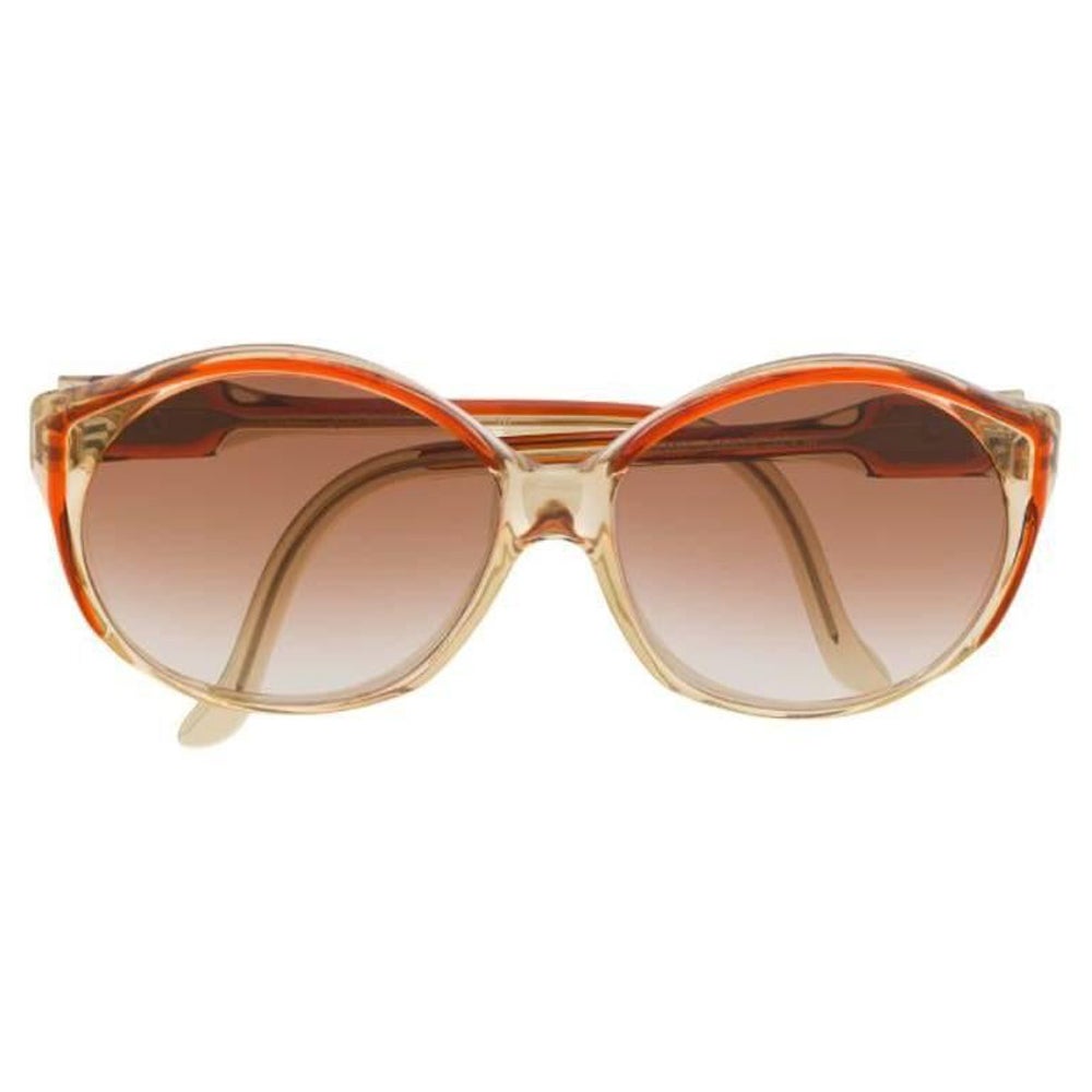 70s Céline Vintage orange semitransparent acetate sunglasses For Sale ...