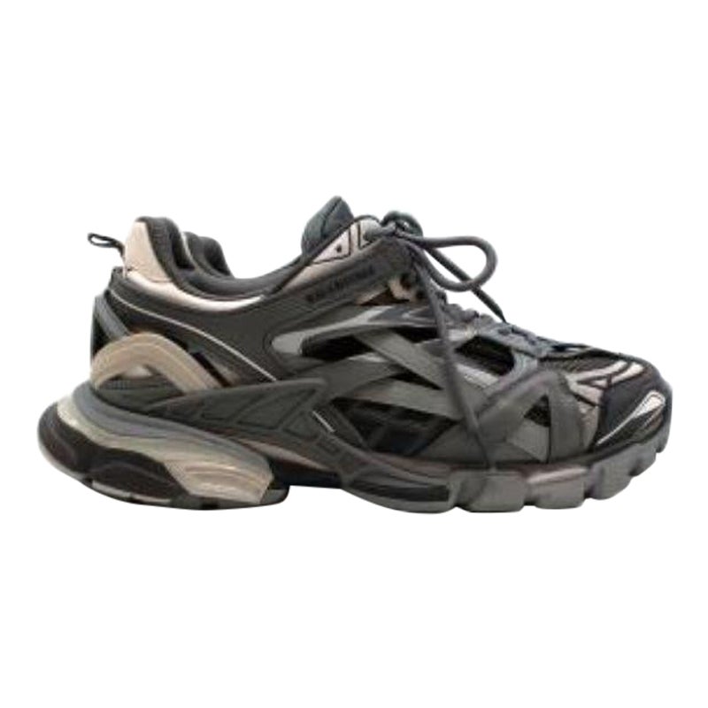 Balenciaga Track Grey Chunky Sneakers For Sale at 1stDibs
