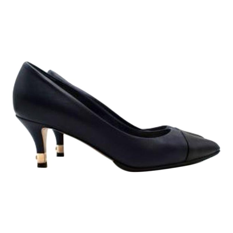 Navy Blue Heels - 120 For Sale on 1stDibs | navy heels, navy blue high ...