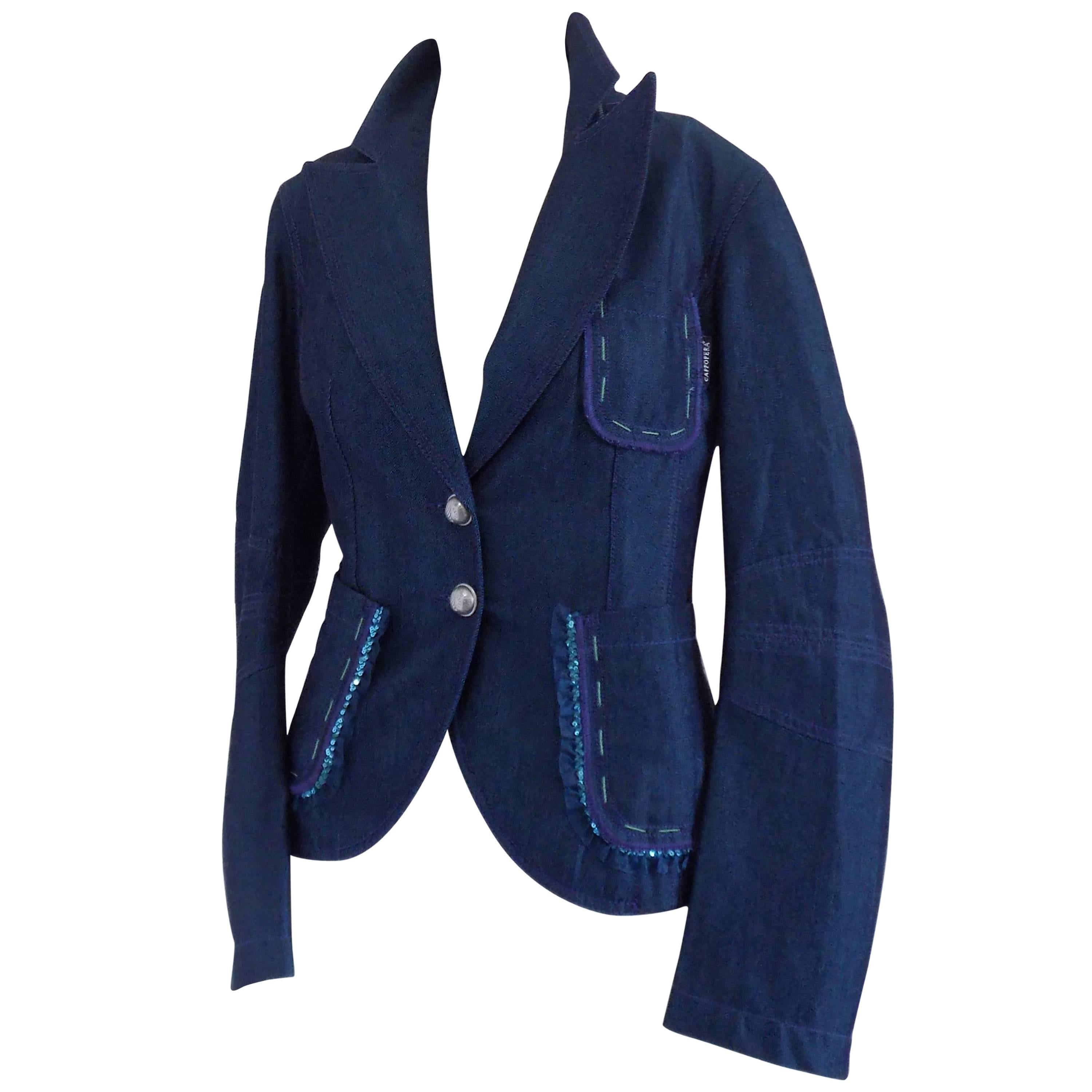 Cappopera Vintage denim jacket at 1stDibs | cappopera jacket