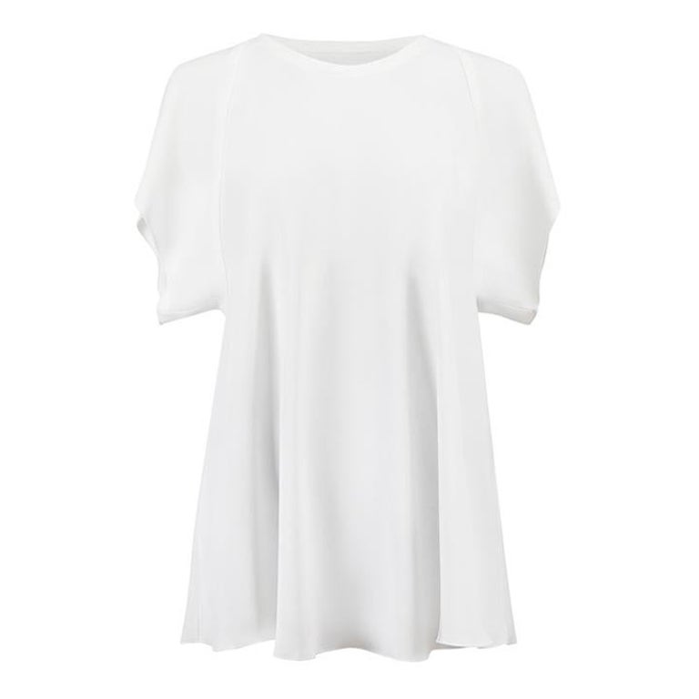 White Flared Top Size M For Sale at 1stDibs