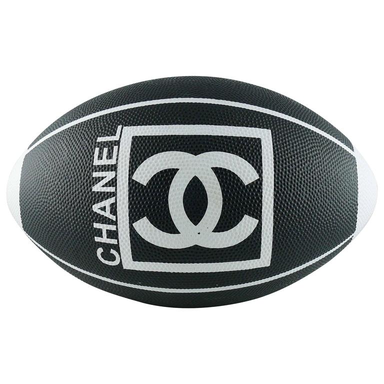 Chanel Rare Collector Limited Edition Rubber Rugby Ball 2007 at 1stDibs ...