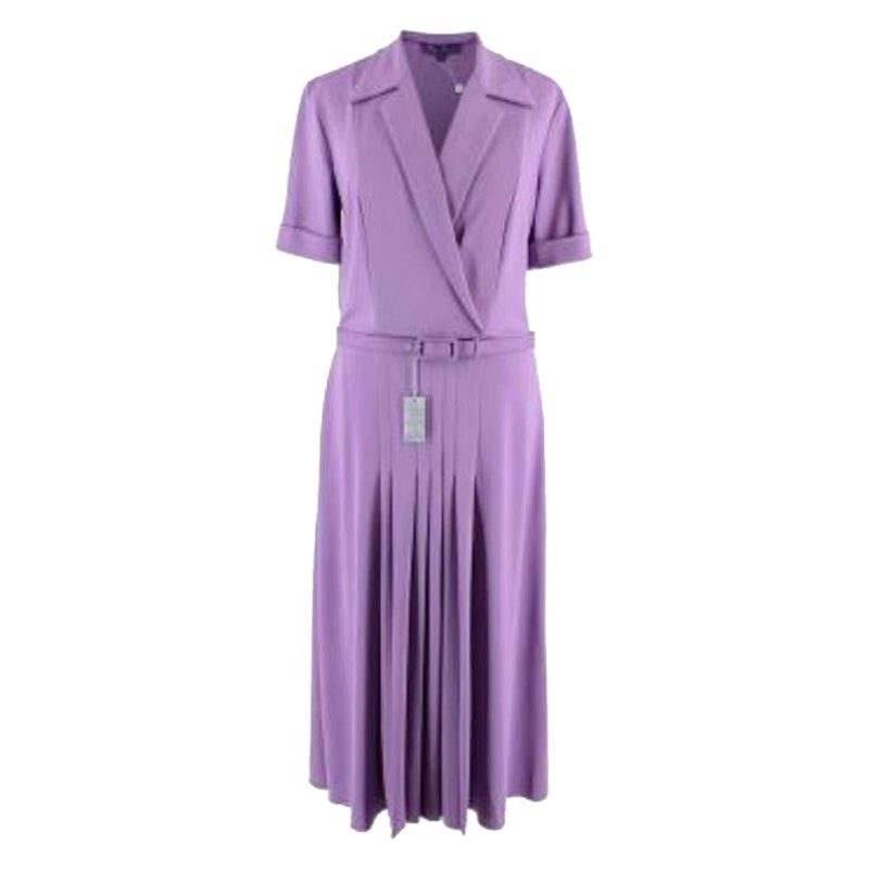 Ralph Lauren Collection Tabatha Jersey Day Dress For Sale at 1stDibs