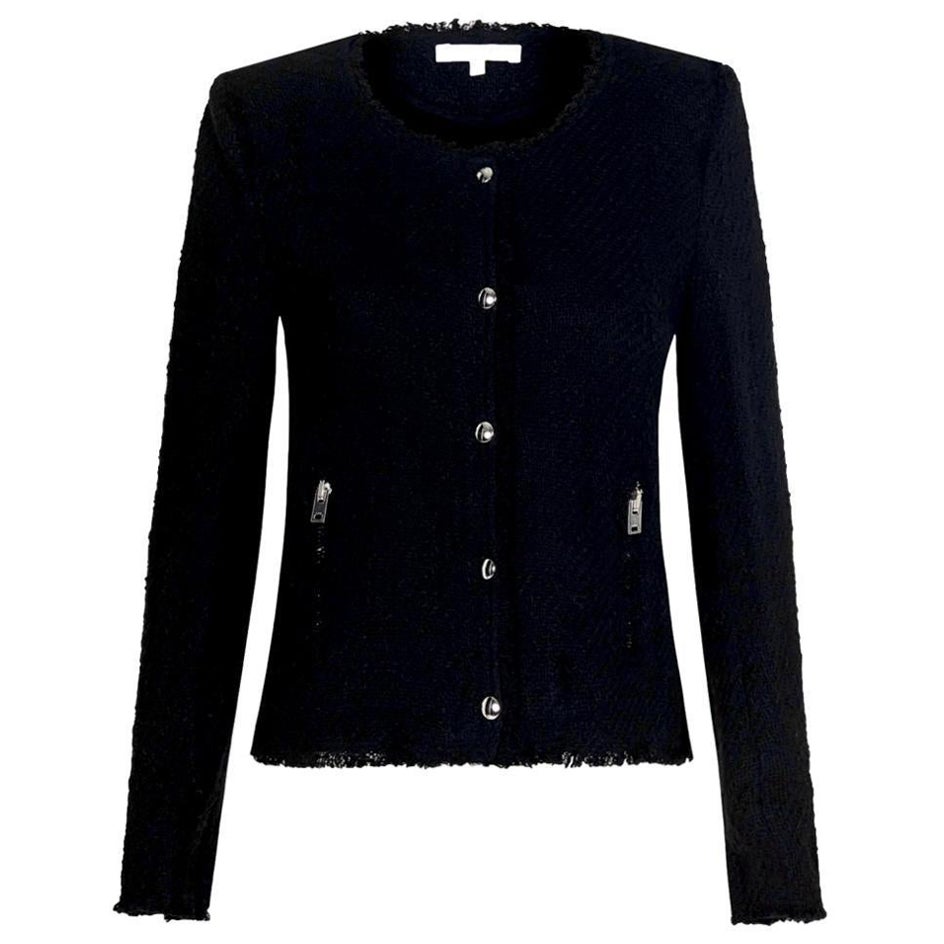 Iro Tweed Cotton Jacket at 1stDibs