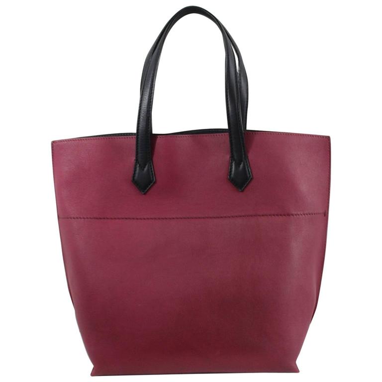 Fendi Selleria Raspberry Tote Bag at 1stDibs