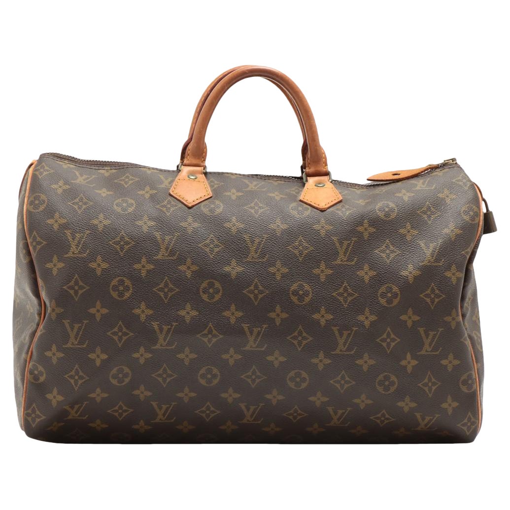 Louis Vuitton Monogram Speedy 40 For Sale at 1stDibs