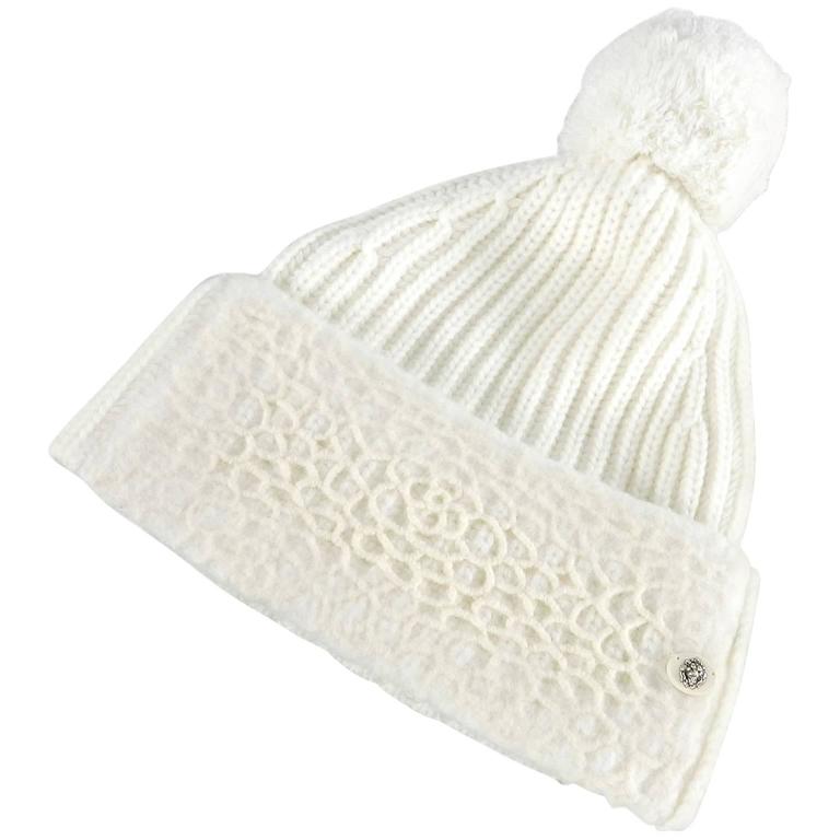 Chanel Winter White Knit Toque Hat - Cashmere at 1stDibs | chanel ...
