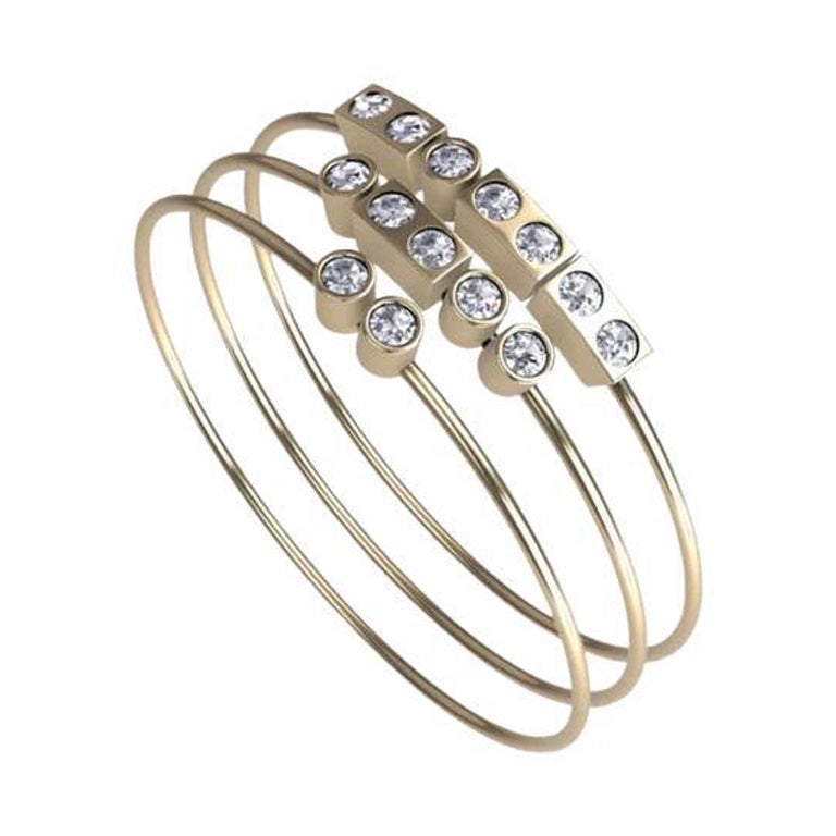 Customizable codebyEdge Morse code ILY Rings (Mayfair) - 18ct Gold Set ...