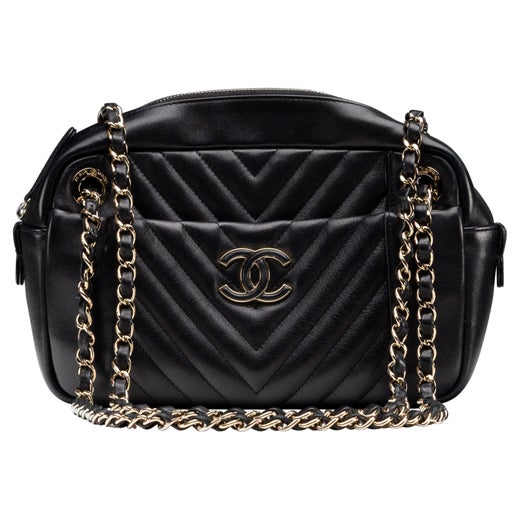 Chanel Black Cashmere Shawl For Sale at 1stDibs