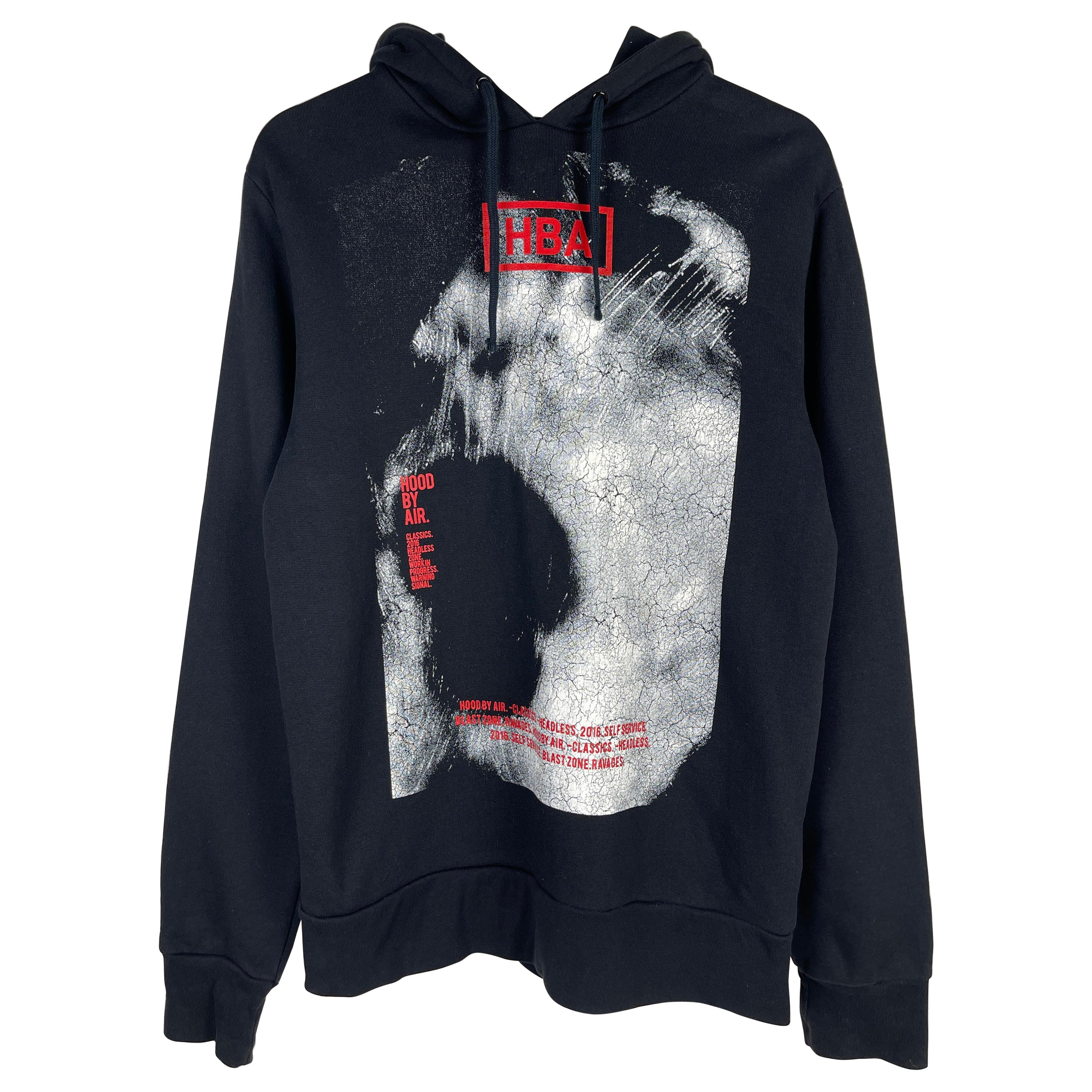 Hood By Air F/W2017 Concrete Hoodie For Sale at 1stDibs