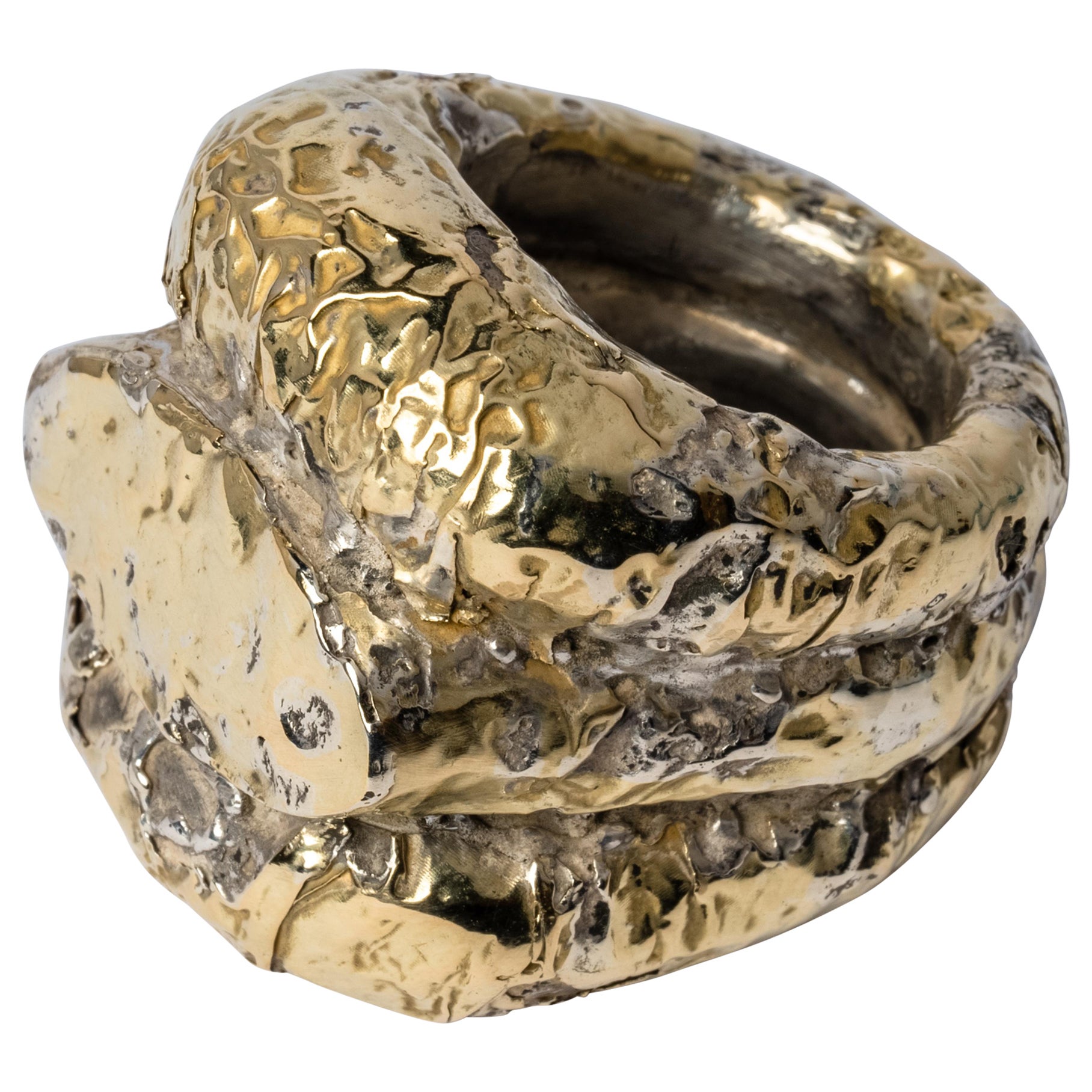 Customizable Stack Ring (Roman Mountain, Fuse, DA18K) For Sale at 1stDibs