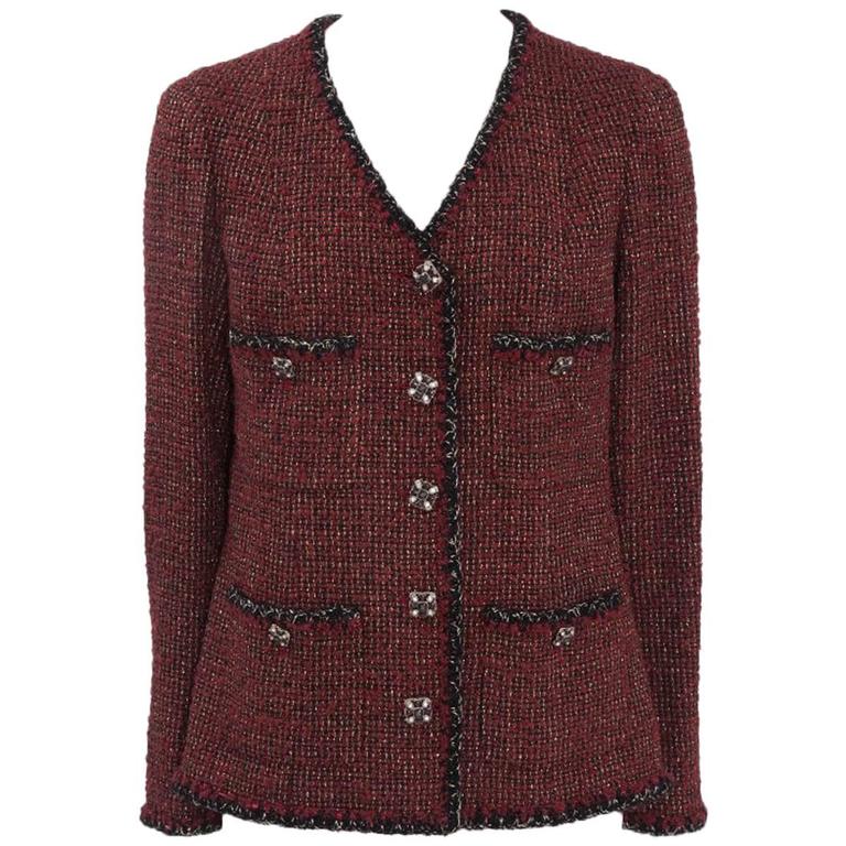 Chanel Runway Tweed Jacket, Fall-Winter 2011-2012 at 1stDibs