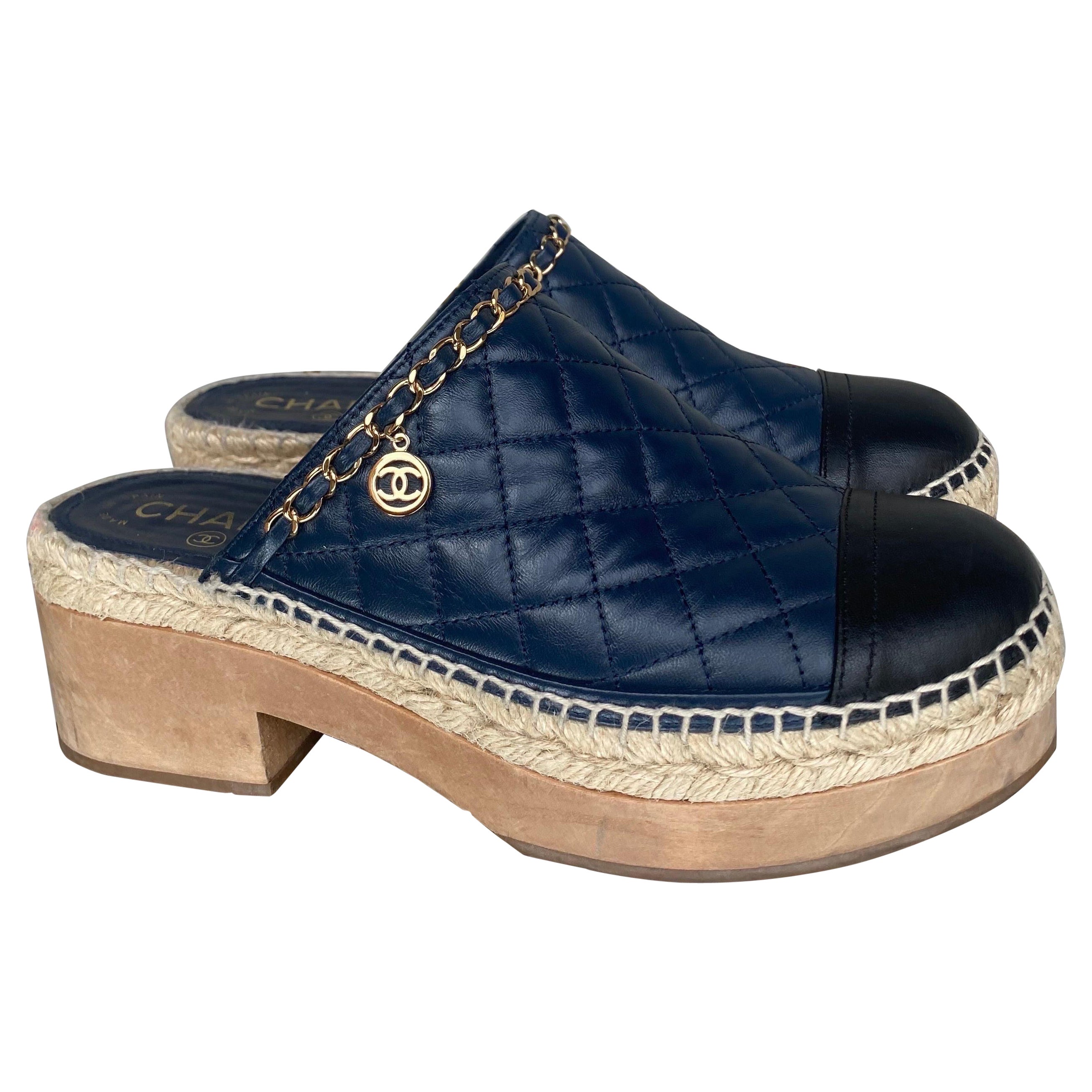 Mules clogs Chanel For Sale at 1stDibs