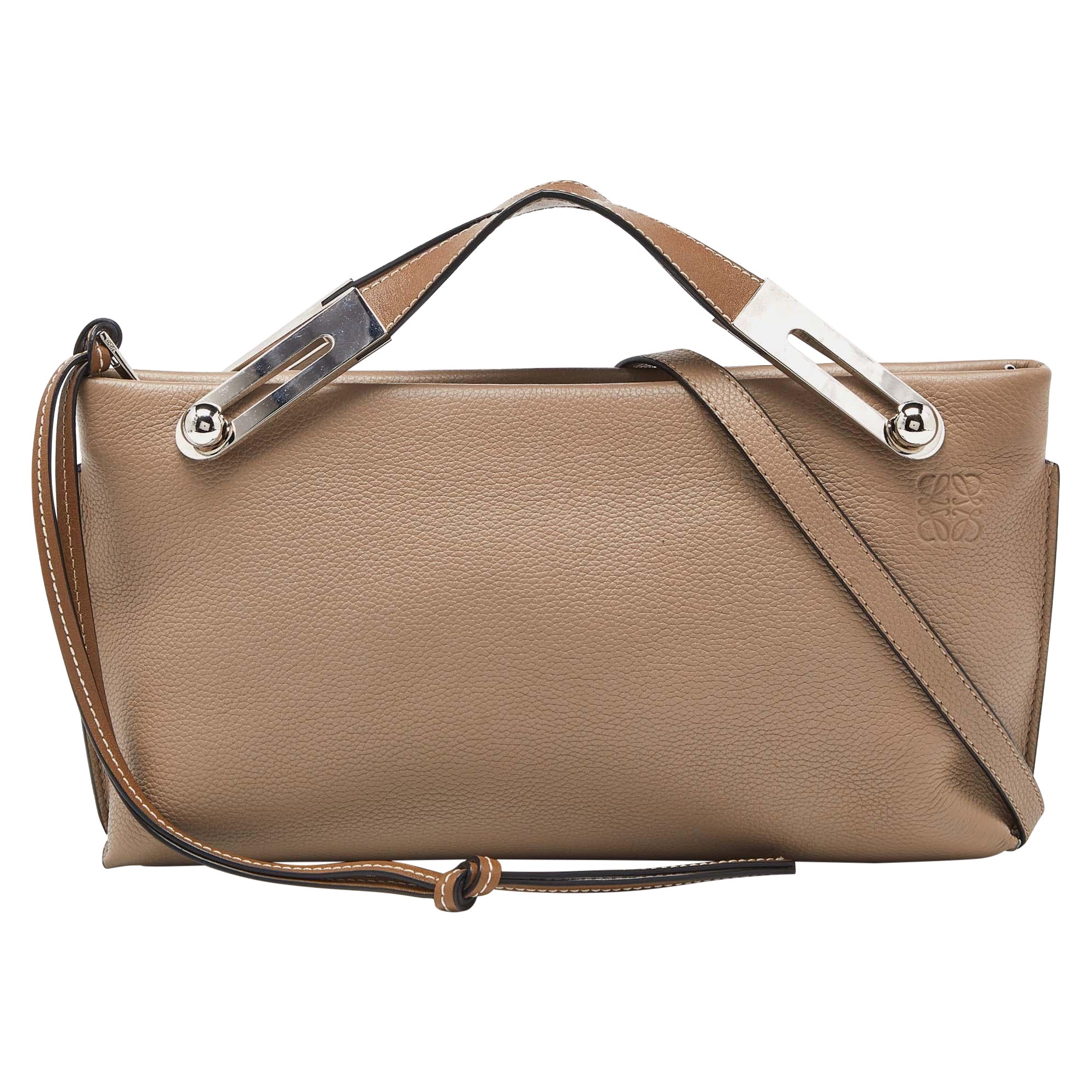 Loewe Beige Leather Small Missy Bag For Sale at 1stDibs