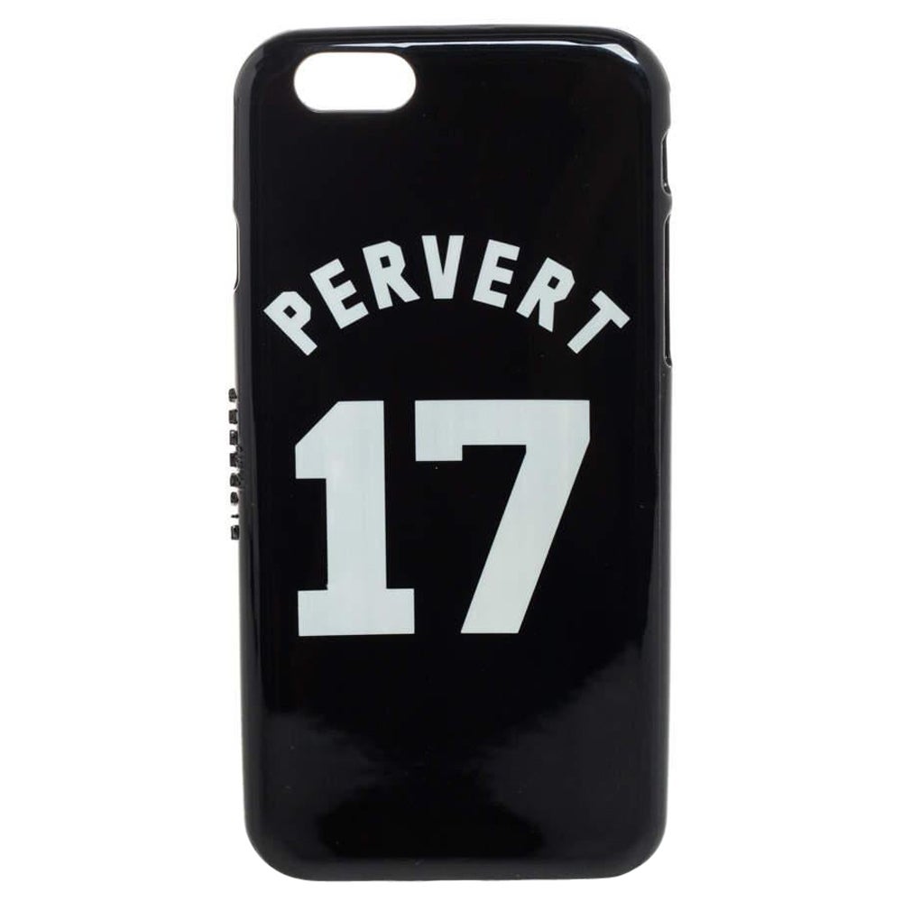 Givenchy Black Plastic Pervert 17 Print iPhone 6 Case For Sale at 1stDibs
