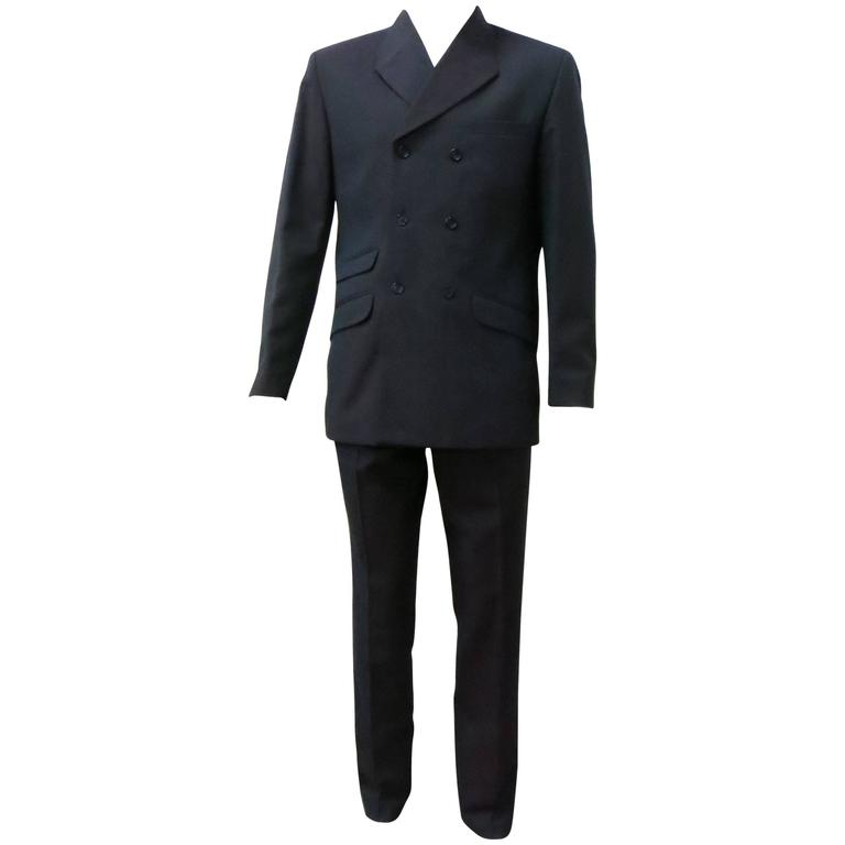 Adam of London 60’s Tonic Two Tone Suit in Blue/Red at 1stDibs