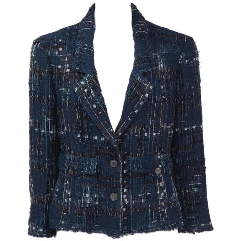 Chanel Tweed Jacket and Wool Blazer at 1stDibs