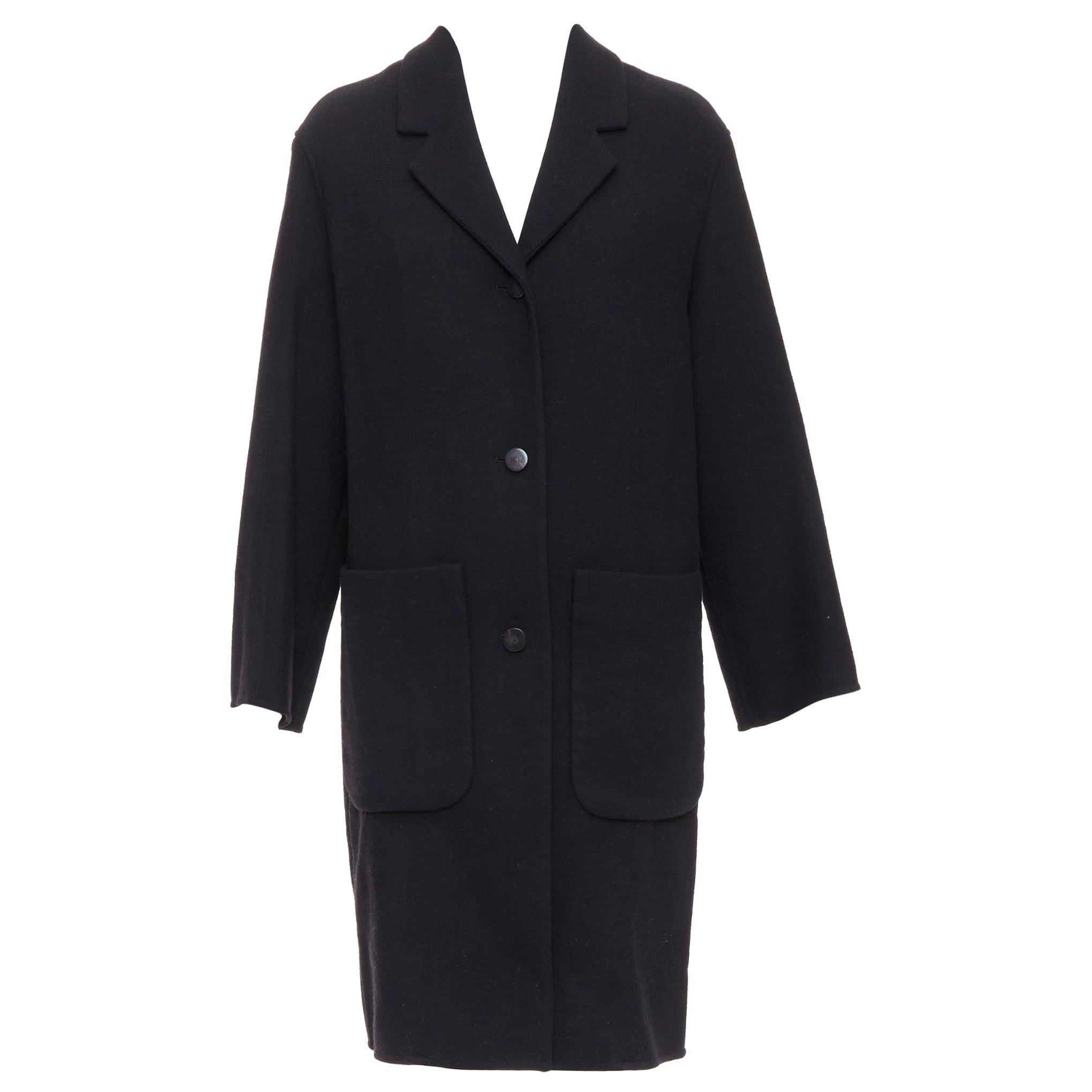 Raf Simons Military Black Trench Coat AW 2001 at 1stDibs Raf Simons Military Black Trench Coat AW 2001 at 1stDibs