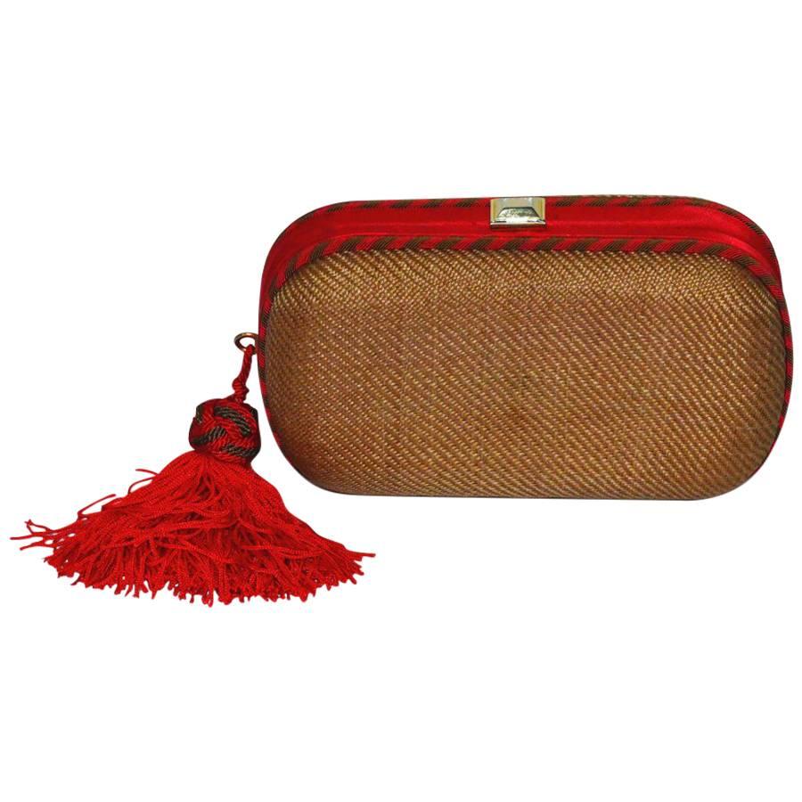 Rare Bottega Veneta Tag and Red Knot Bag For Sale at 1stDibs | bottega ...