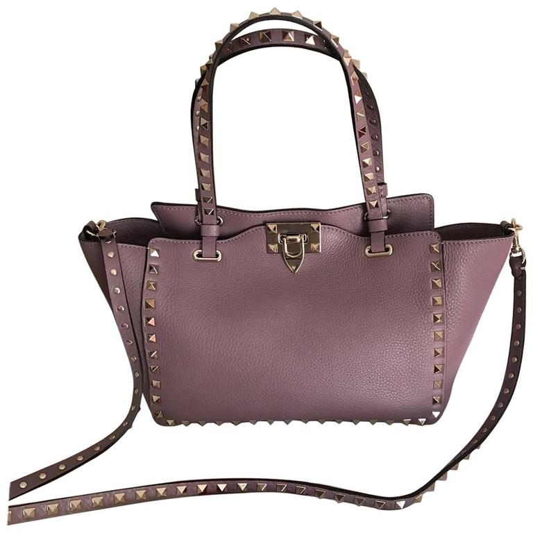 valentino rockstud small tote For Sale at 1stDibs