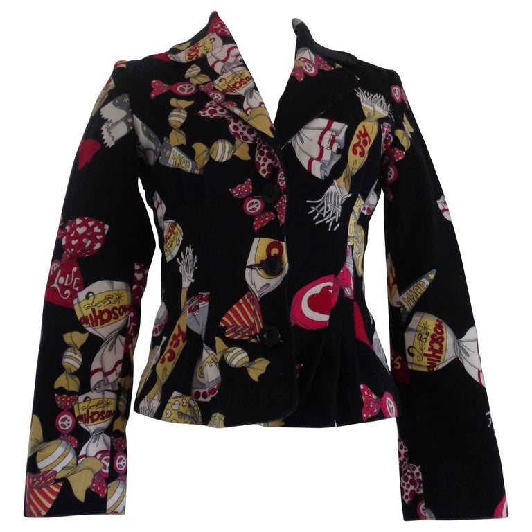 Rare Moschino Jeans Candies Jacket For Sale at 1stDibs | candies jeans