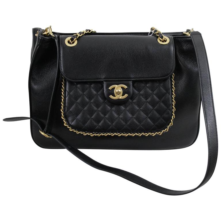 Chanel 2017 Ritz Bag in caviar leather. Sample from Runaway at 1stDibs