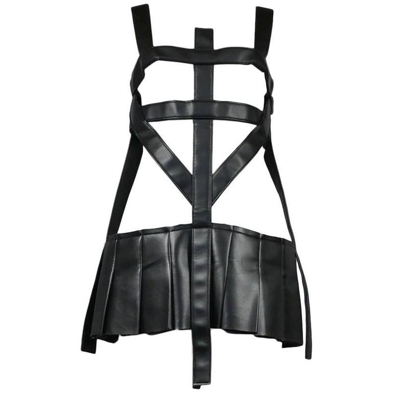 Comme des Garcons Vinyl Harness Dress 2013 at 1stDibs | comme des ...