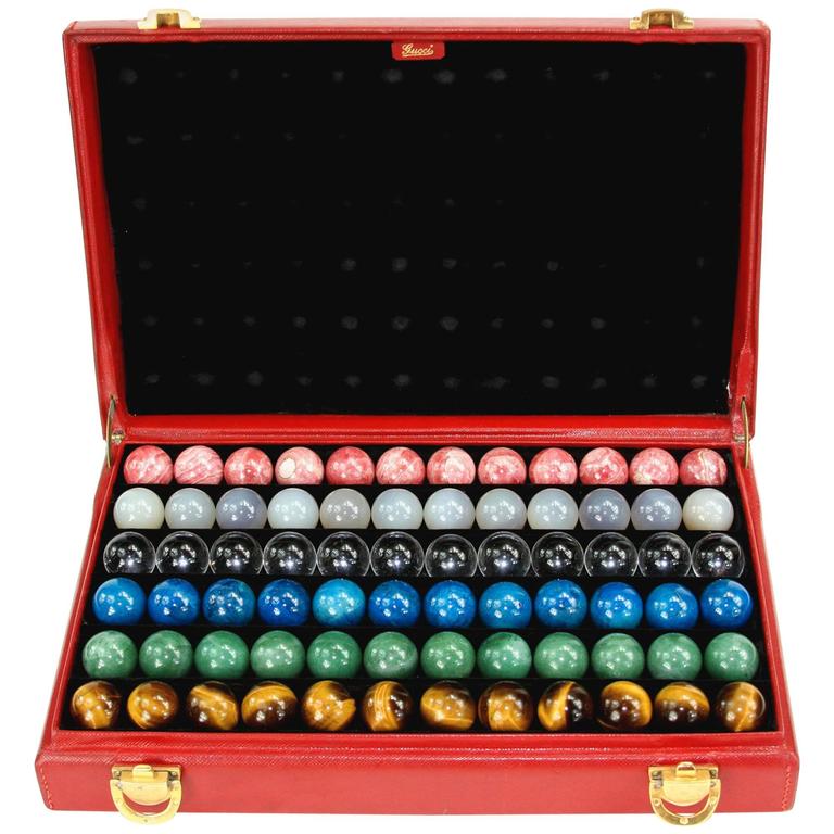 Gucci French Round Marble Chinese Checkers Property of Billionaire ...