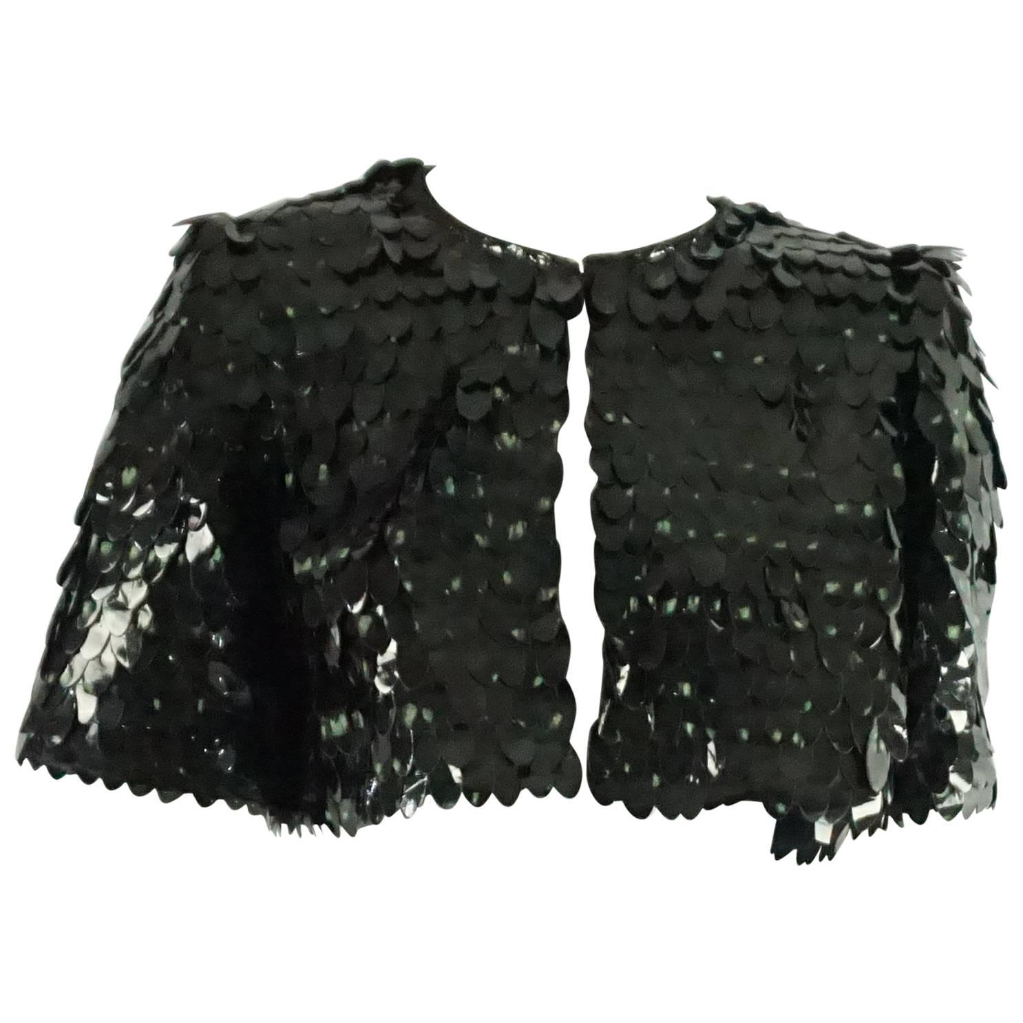 Marc Jacobs Dark Green Pailette Sequin Bolero - 4 For Sale at 1stDibs ...