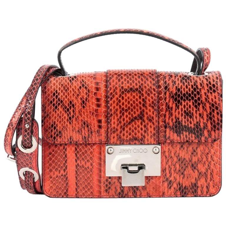 Jimmy Choo Rebel Crossbody Bag Python Small at 1stDibs