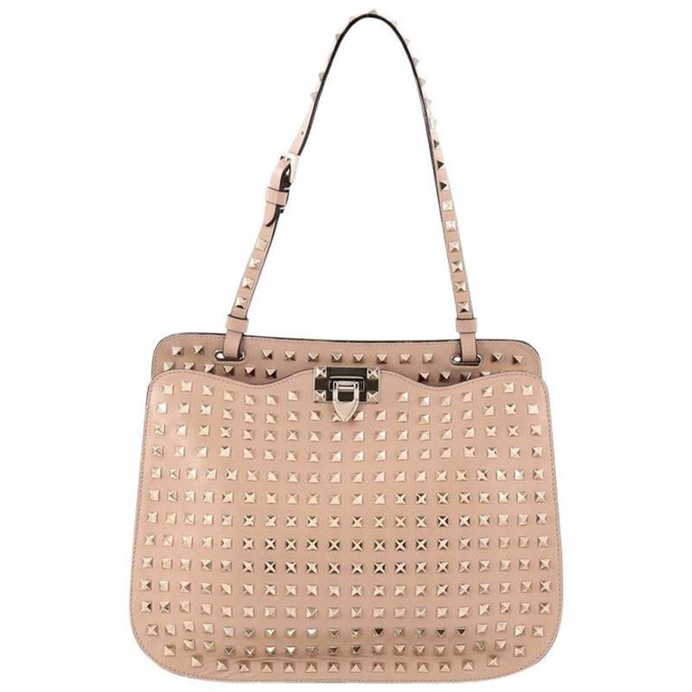 Valentino Rockstud Shoulder Bag Full Studded Leather at 1stDibs