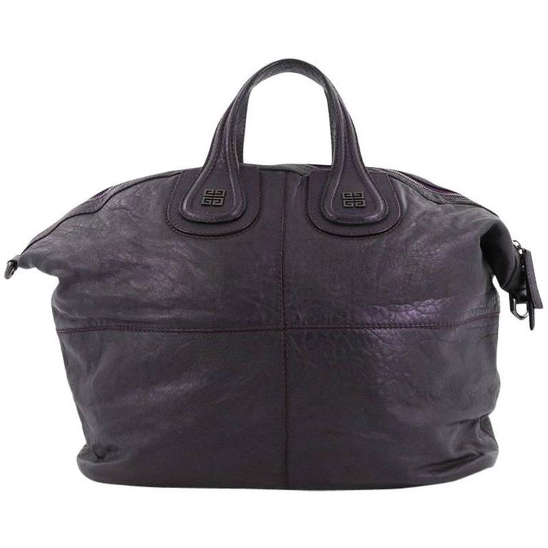Givenchy Nightingale Satchel Leather Large at 1stDibs