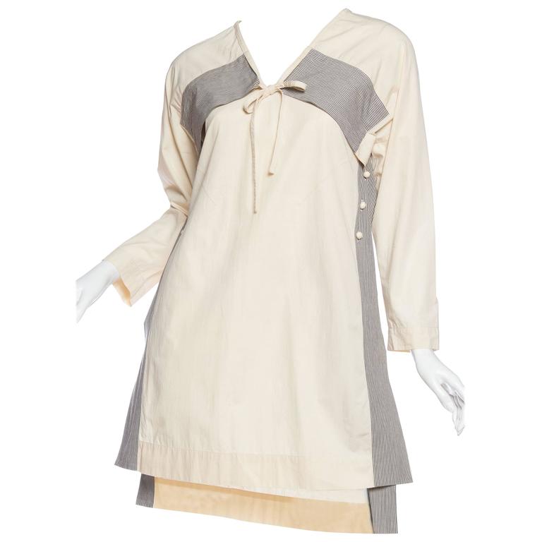 Issey Miyake Japanese Tunic Dress For Sale at 1stdibs
