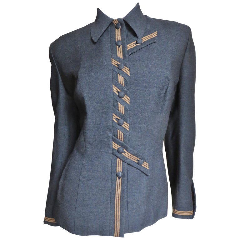 Sally Milgrim 1940s Jacket at 1stDibs